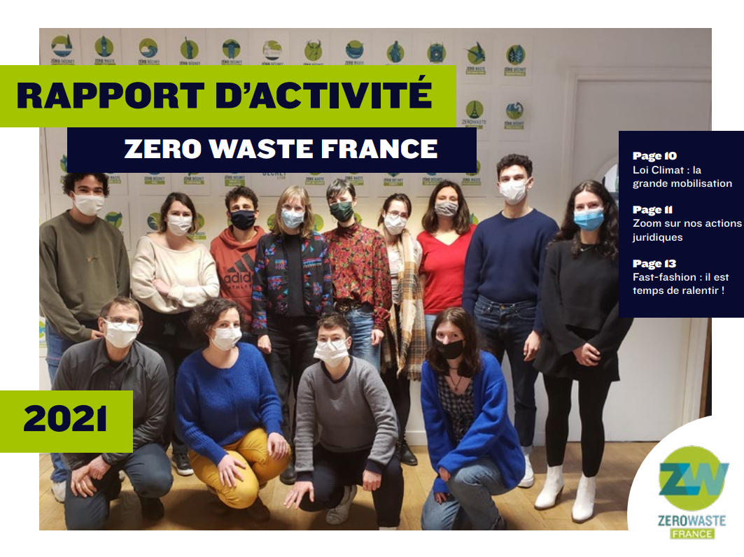 Rapport d’activité 2021 | Zero Waste France