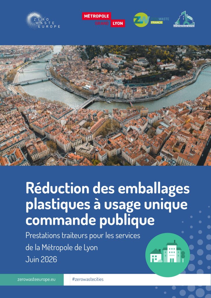 Réduction des plastiques à usage unique dans la commande publique ...